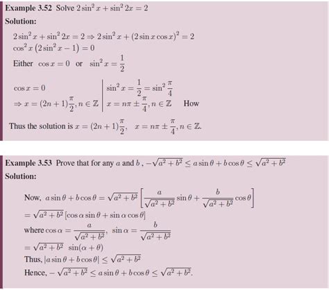 Trigonometric Equations Definition Formula Solved Example Problems Exercise Mathematics