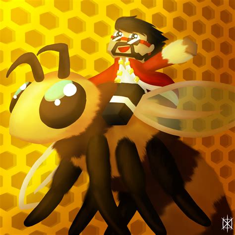 Artstation Who Wouldnt Wanna Ride A Huge Bee