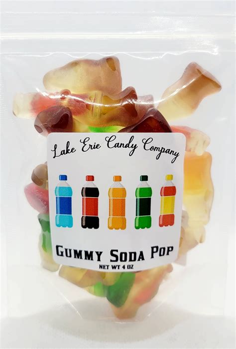 Gummy Soda Pop Lake Erie Candy Company