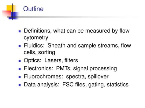 Ppt Basics Of Flow Cytometry Powerpoint Presentation Free Download