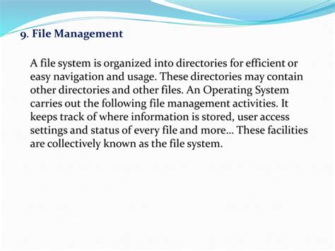 Unix Operating System Architecture With File Structure Pptx