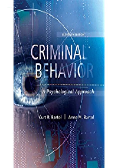 Pdf⚡ Criminal Behavior A Psychological Approach 2 Downloads 2021