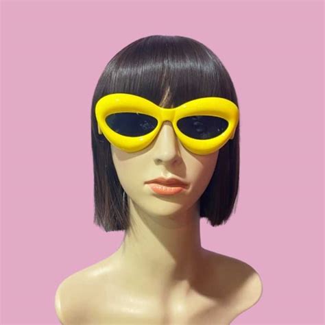 Yellow Bubble Sunglasses