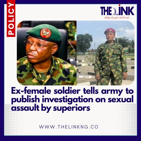 Thelinkng On Linkedin A Former Female Soldier Private Ruth Ogunleye
