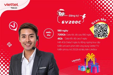 Gói 6v200c Viettel 1200k Có 720gb Free Gọi