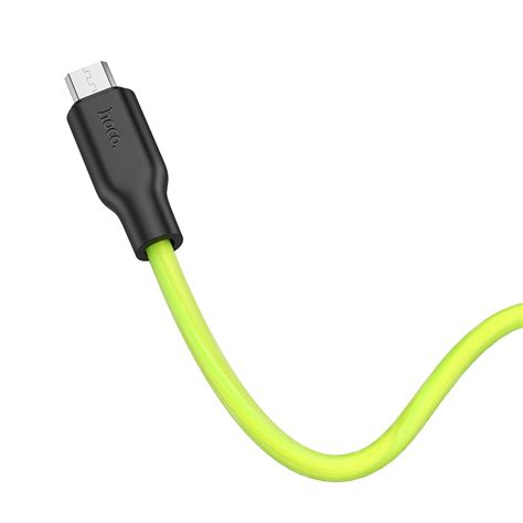 Cable Usb To Micro Usb X21 Plus Fluorescent Charging Data Sync Hoco