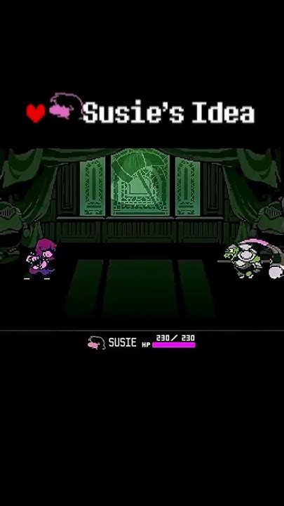 Susies Idea Deltarune Memes Shorts Short Youtube