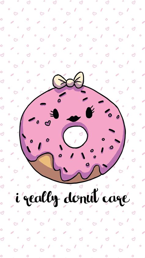Kawaii Donut Wallpapers Wallpaper Cave