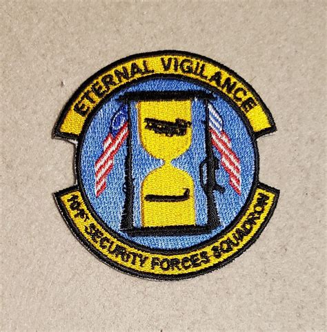 101st Security Forces Squadron Patch Bunkermilitary