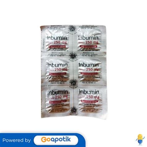 Jual Inbumin Strip Isi 6 Tablet Shopee Indonesia