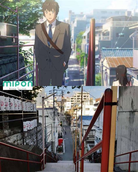 Where Are The Red Stairs Of Your Name Kimi No Na Wa Kimi No Na Wa