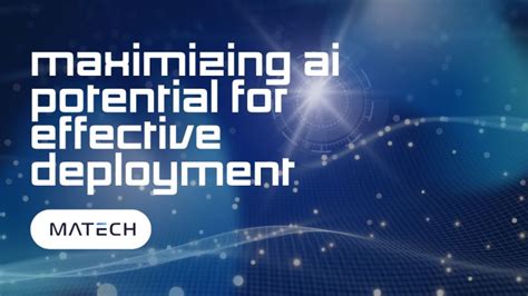 Ai Matech Ai Techinnovation Processoptimization Matech