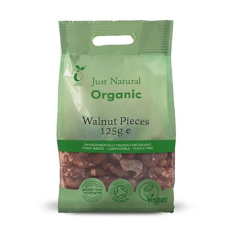 Just Natural Organic Organic Walnut Pieces 125g Fruugo Us