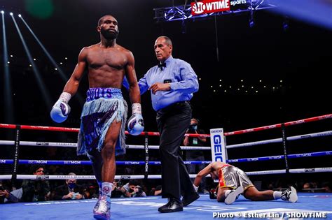 Boxing Results Jaron Ennis Destroys Thomas Dulorme In 1st Round Knockout