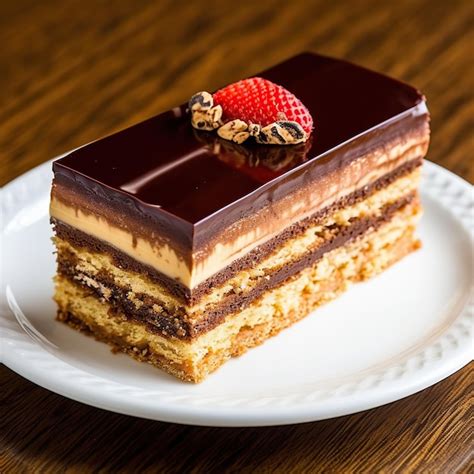 Premium Photo Opera Cake