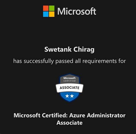 Azure Cloudcomputing Microsoftazure Certification Learning Swetank Chirag