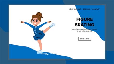 Premium Vector Figure Skating Vector