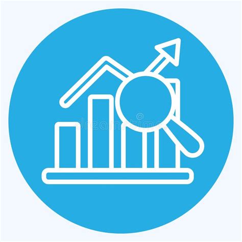 Icon Analysis Related To Business Analysis Symbol Blue Eyes Style