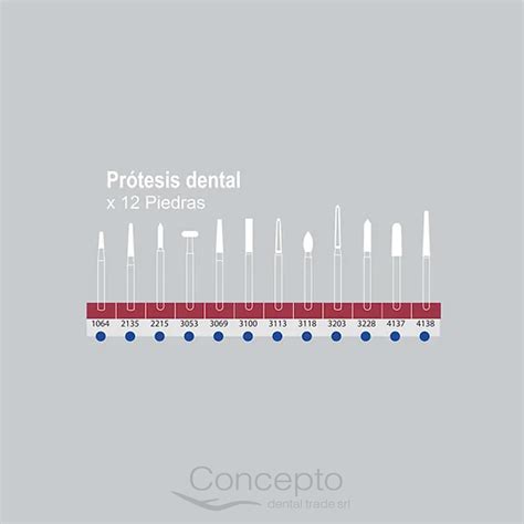 Kit Protesis Dental X 12 Unidades Microdont Microdont