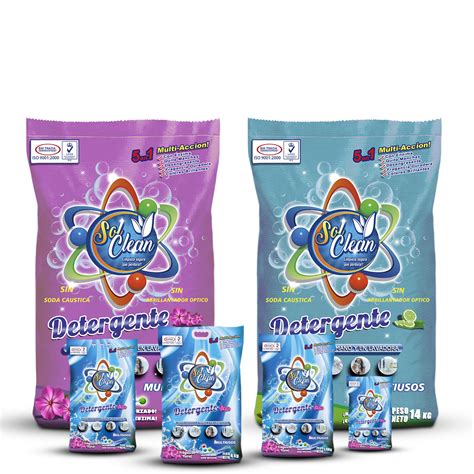 Detergente En Polvo Sol Clean
