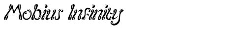 Mobius Infinity Font Webfont And Desktop Myfonts