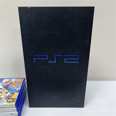 Original Phat Fat Sony Playstation 2 Ps2 Console And 4 Games Bundle £39