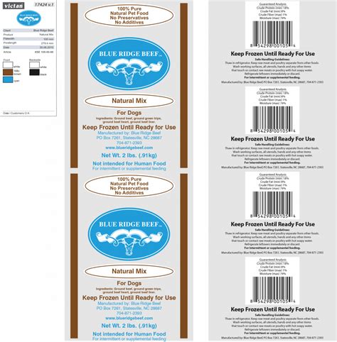 Blue Ridge Beef Recalls Beef Natural Mix Due To Salmonella