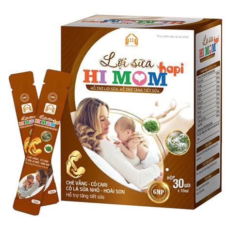 Lợi Sữa Hi Mom Hapi Hỗ Trợ Lợi Sữa Hỗ Trợ Tăng Tiết Sữa