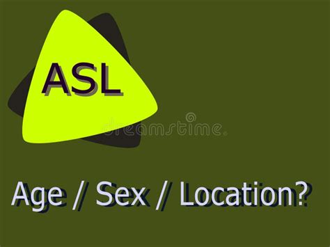 Age Sex Location Sentence Presented On Logo Style Colorful Abstract Stock Vector Illustration
