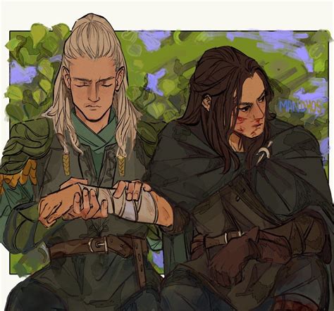 Aralas Fanart Legolas And Aragorn Fanart Legolas X Aragorn Fanart