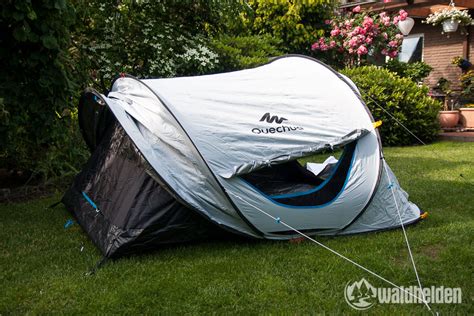 Produkttest: Wurfzelt 2 Seconds Easy Fresh&Black von Quechua