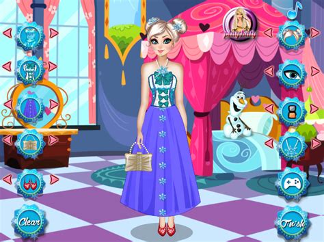 Elsa Solar Eclipse Dress Up Play Online On Flash Museum 🕹️
