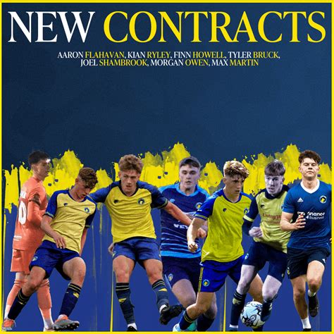 Elite Academy Graduates Sign New Contracts Solihull Moors Fc