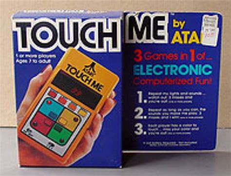 Touch Me Atari 1978 Retro Handheld Games