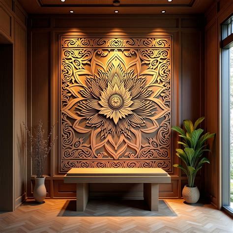 Vách Cnc Phòng Thờ Đẹp Nâng Tầm Không Gian Thờ Cúng Trang Nghiêm Cnc Miễn Phí