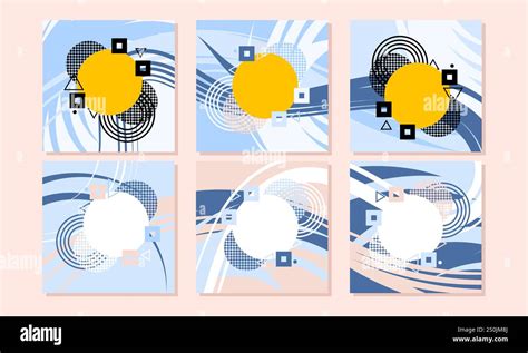 A Collection Of Abstract Designs Exploring The Interplay Of Circles