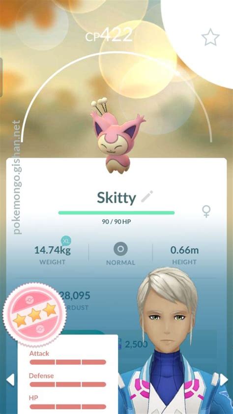Pokemon Skitty Evolution