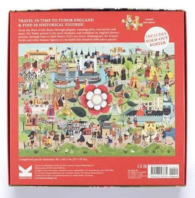 Laurence King 1000 Piece Jigsaw Puzzle World Of The Tudors, 1000 Piece Puzzles | Puzzlesnz