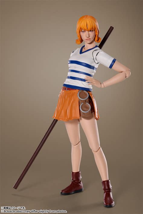 Nami Emily Rudd Shfiguarts Action Figure One Piece Live Action
