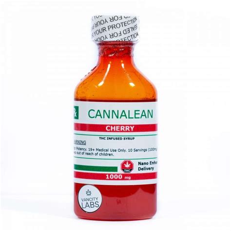 Canna Lean 1000mg Thc Cherry One Stop Bud Shop