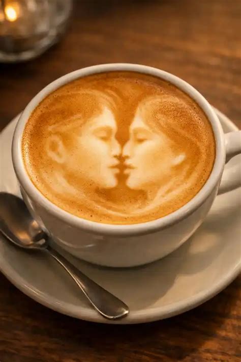 Stunning Latte Art Face Ai Prompt For Realistic Coffee Helping Prompt