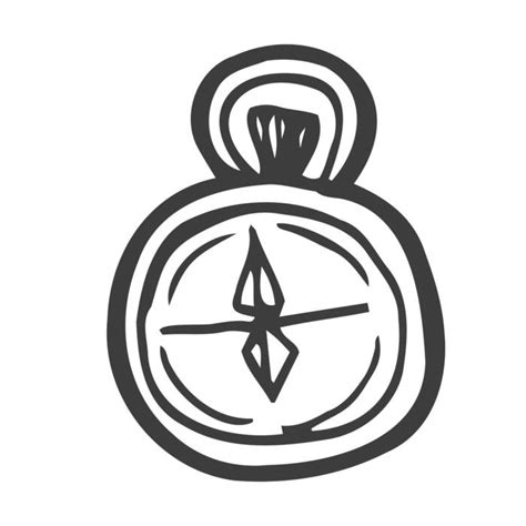 Compass Outline Vector Art Icons And Graphics For Free Download