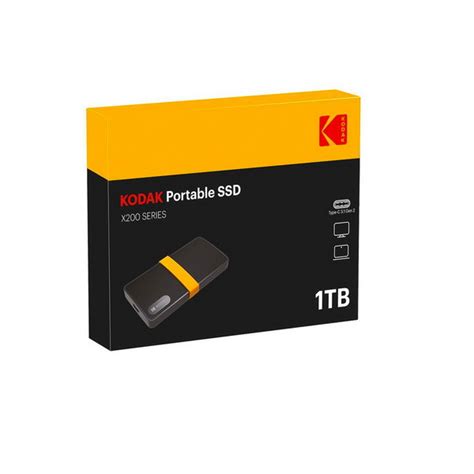 قیمت و خرید هارد اکسترنال کداک مدل Ssd Kd Ex X200 1tb ظرفیت یک ترابایت