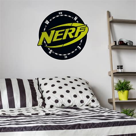 Nerf Compass Wall Sticker Stickerscape