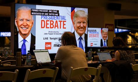 Biden And Trump Lock Horns In High Stakes Debate World Dawncom