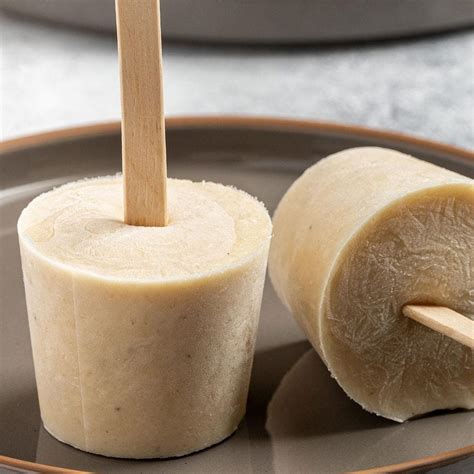 Healthy Banana Popsicles