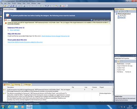 Microsoft Visual Basic Error ﻿ Educational Software