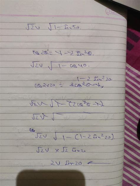 A Particle Is Moving In A Circle Of Radius R With Speed As Shown In The Figure The Magnitude Of