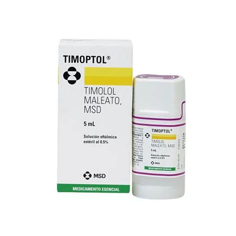 Timoptol 05 Solucion 5ml