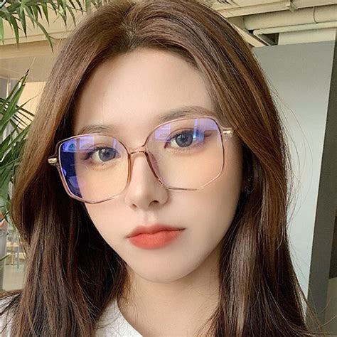 Square Glasses Frame Women Anti Blue Light Glasses Grandado